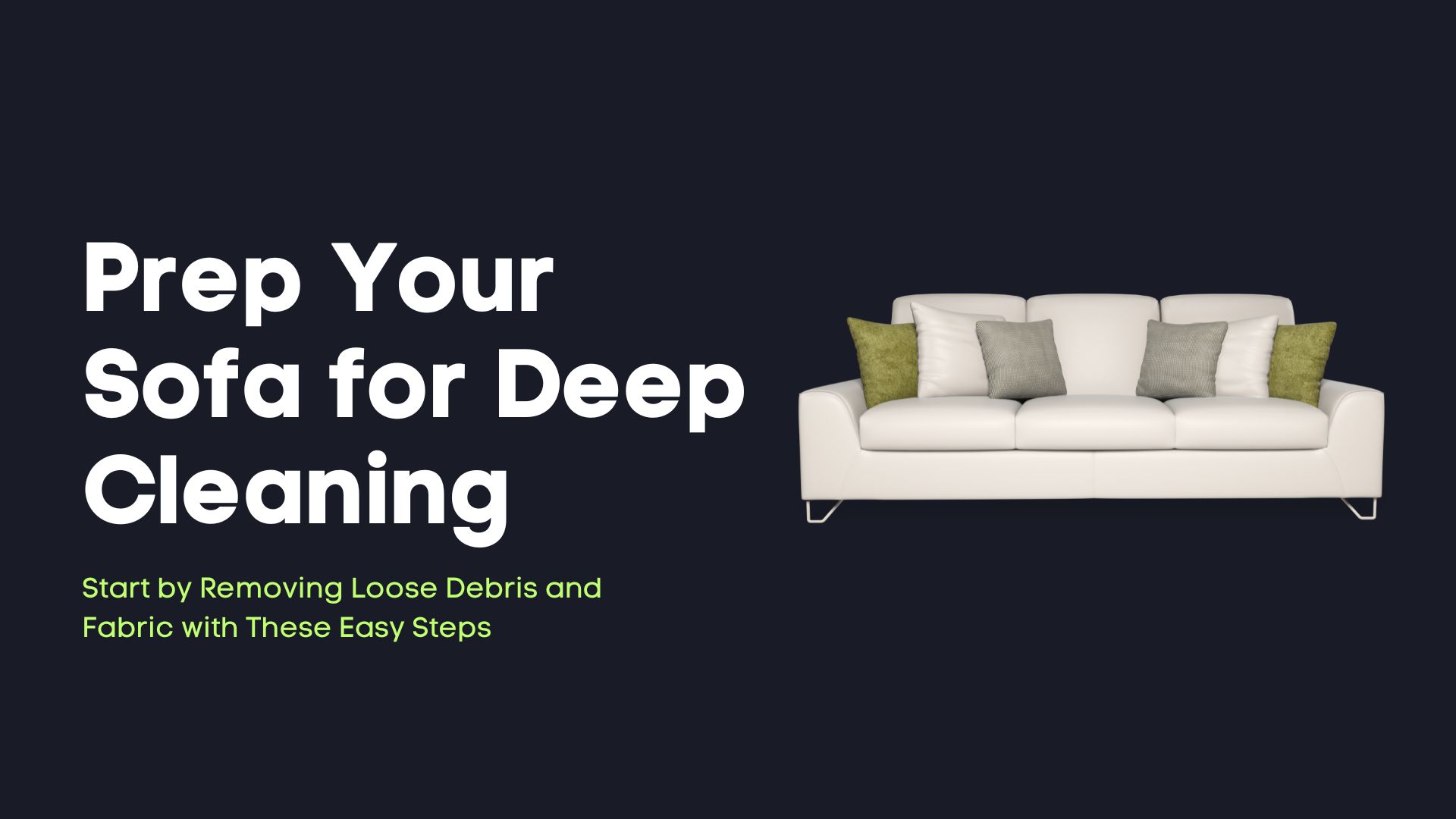 How to Properly Use an Upholstery Cleaner? 5 Easy Steps