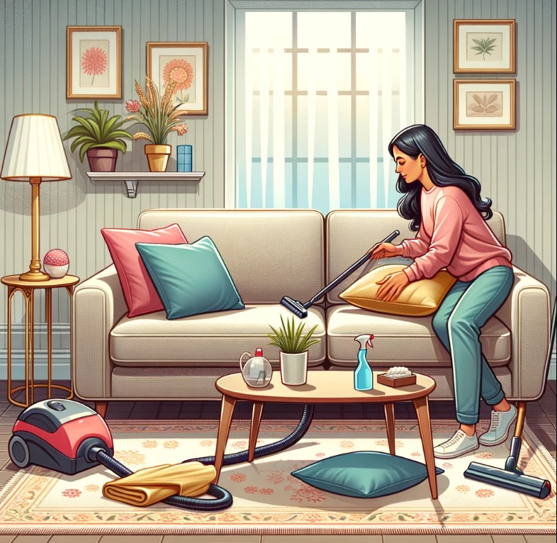 How to Clean a Polyester Couch in 4 Quick Methods