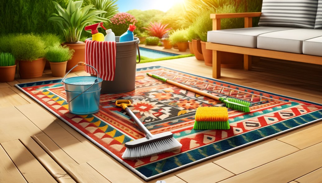 How to Clean Outdoor Rugs in 2 Simple Steps